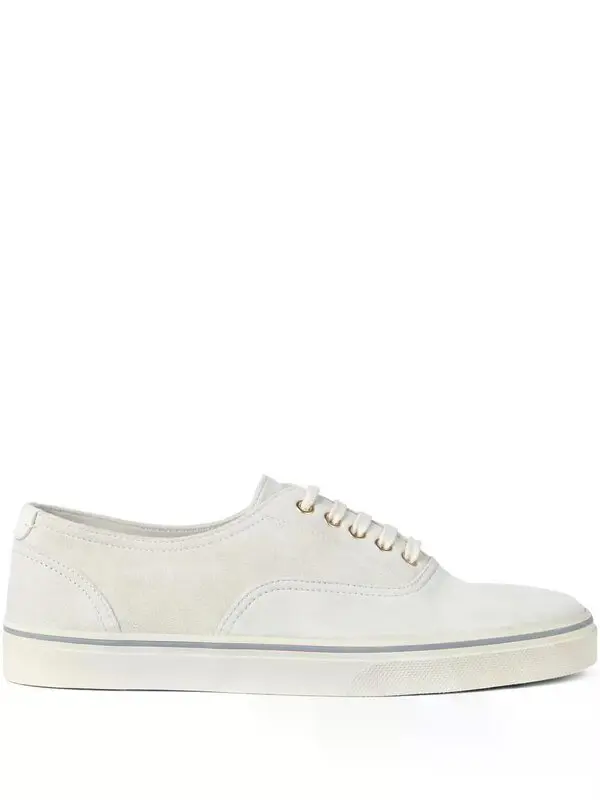 Brunello Cucinelli Suede Sneakers - Neutrals