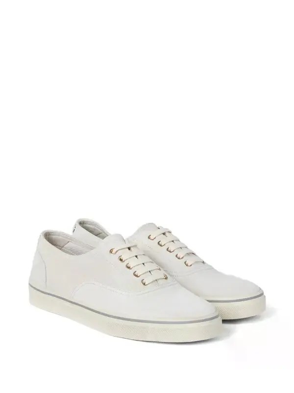 Brunello Cucinelli Suede Sneakers - Neutrals