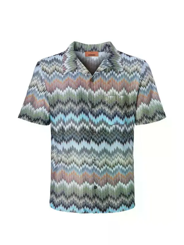 Missoni Zig-zag Short-sleeve Shirt