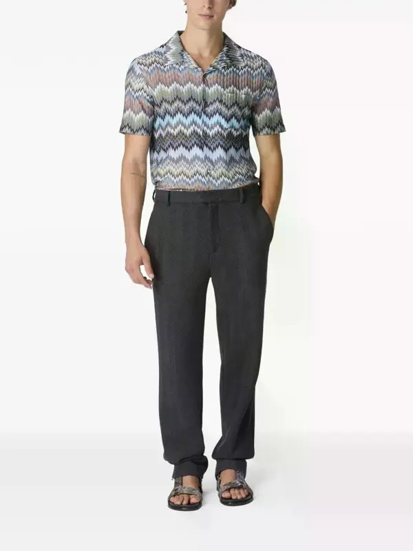 Missoni Zig-zag Short-sleeve Shirt