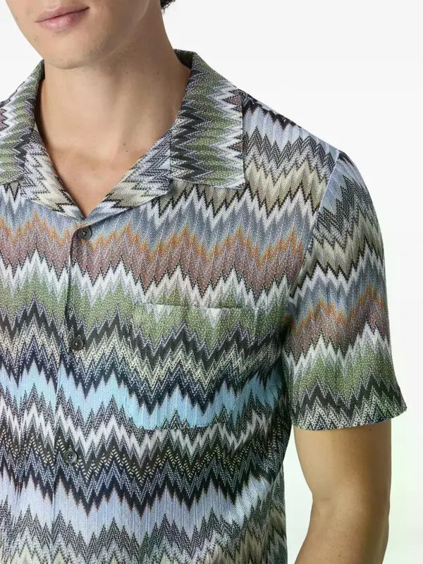 Missoni Zig-zag Short-sleeve Shirt