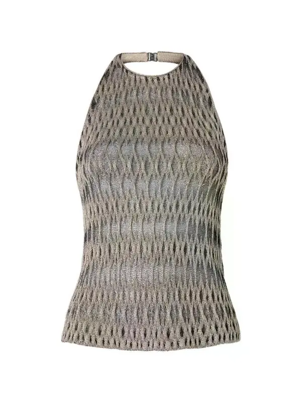 Missoni Patterned Halterneck Top