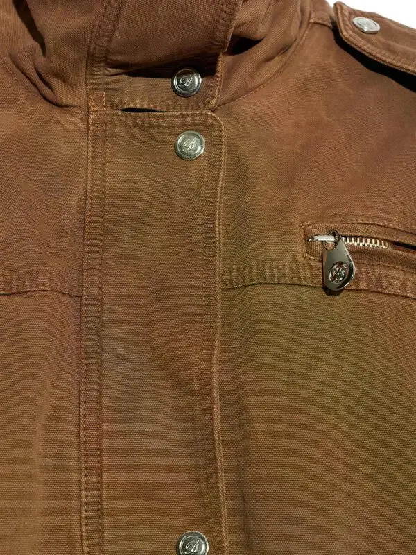 Blumarine Zipped Belted Jacket