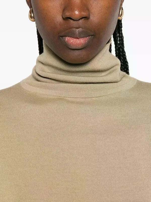 TOTEME Roll Neck Sweater - Neutrals
