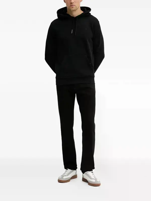 TRUSSARDI Diagonal Drawstring Hoodie