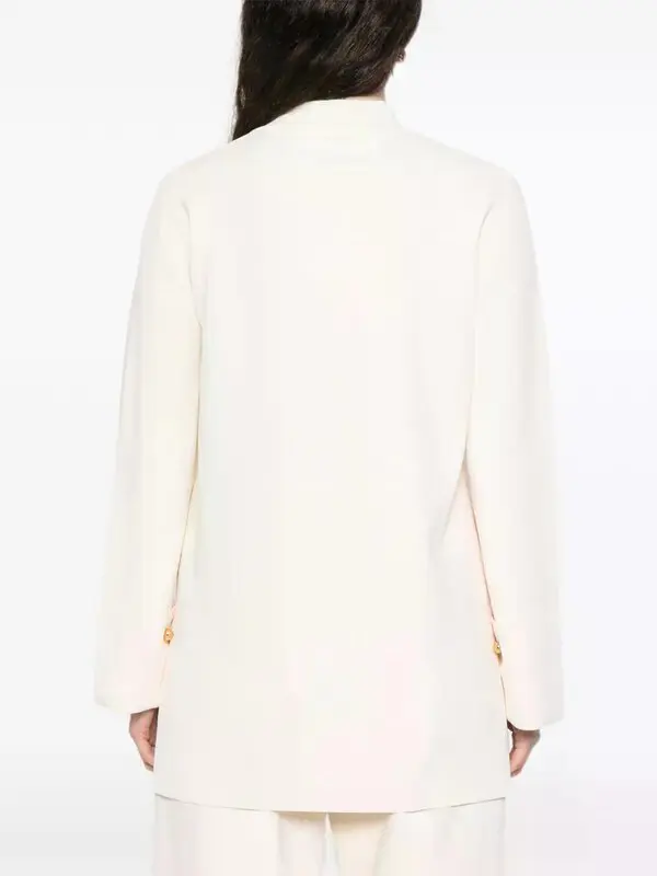 Max Mara Long-sleeve Polo Top - Neutrals