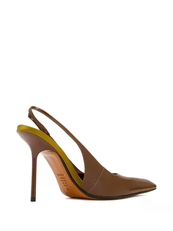 Schutz Leona Pointed Buckle Pumps