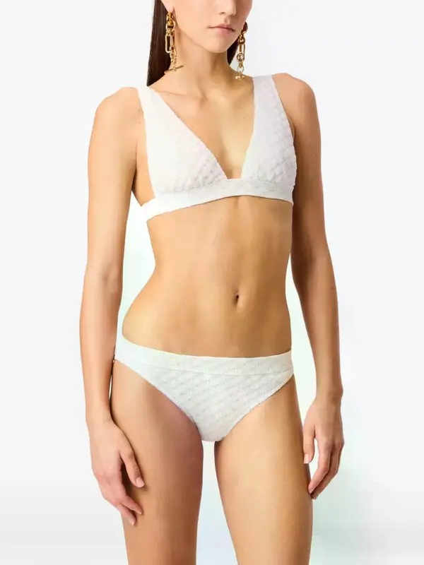 Missoni Textured Bikini Set - White