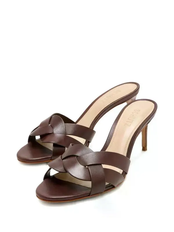 Schutz Renata Woven Heeled Sandals