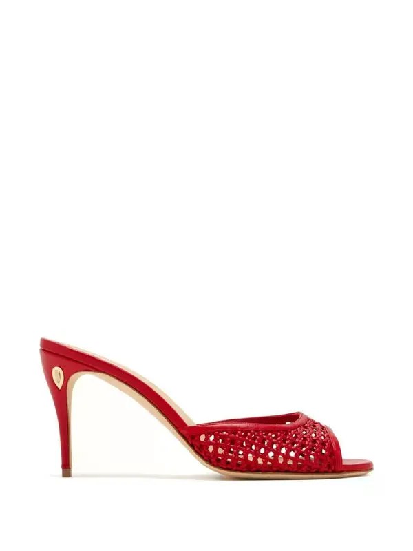 Jennifer Chamandi 85mm Guido Heeled Mules