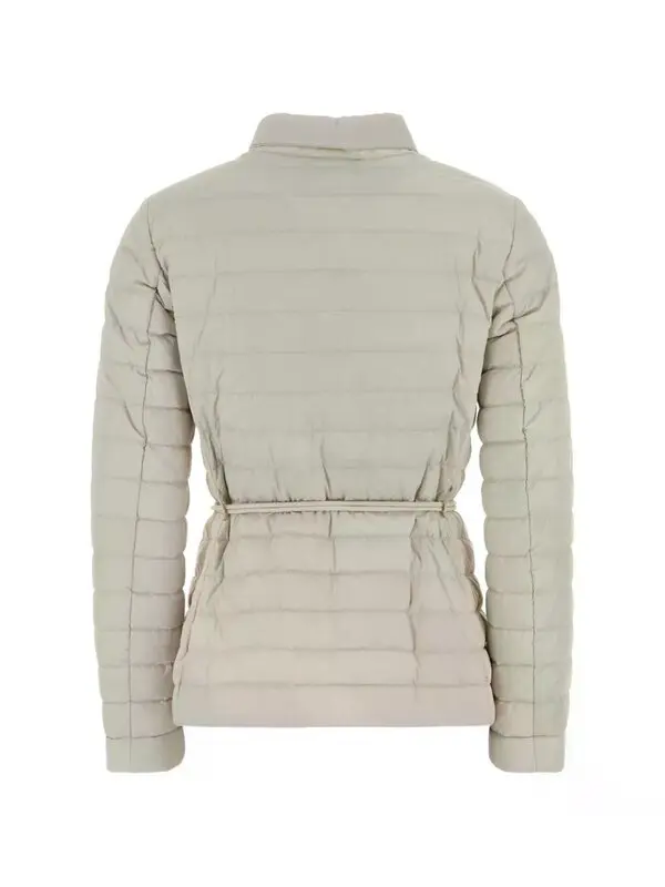MOORER Belted Quilted Jacket
