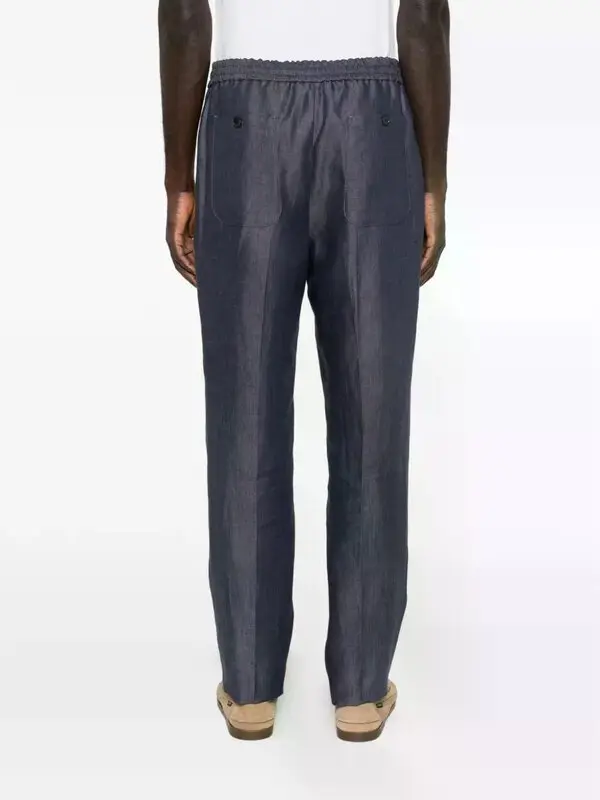Etro Drawstring Trousers - Blue