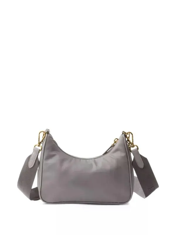 Prada 2005 Re-edition Re-nylon Shoulder Bag - Grey