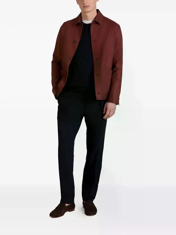 SLOWEAR Single-breasted Blouson Jacket