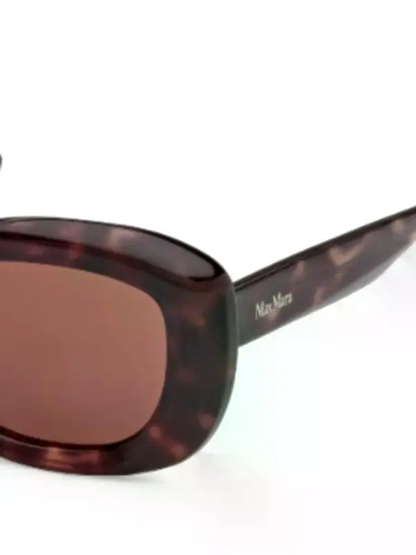 Max Mara Rectangle-frame Sunglasses
