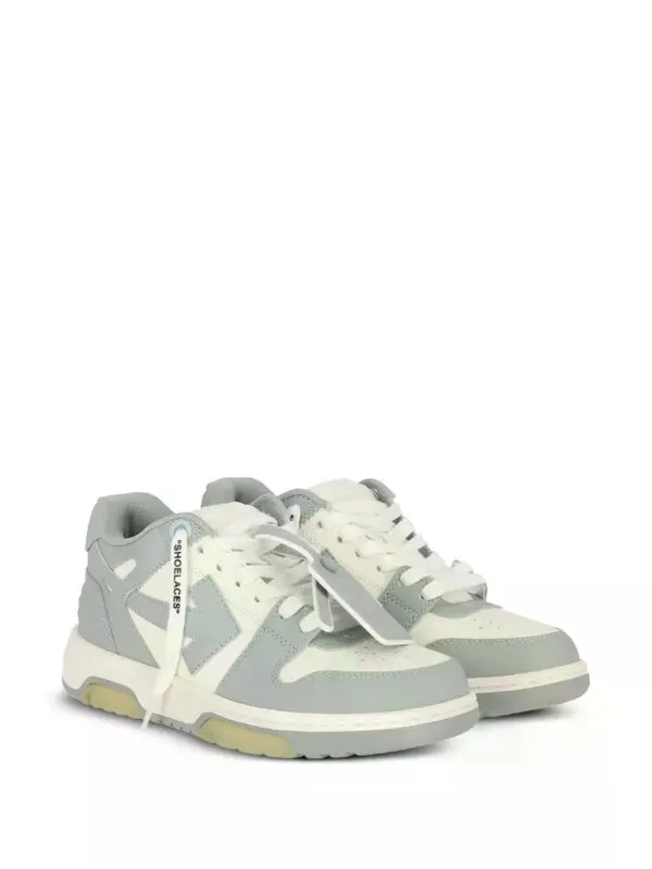 Off-White Out Of Office Leather Sneakers - Grey