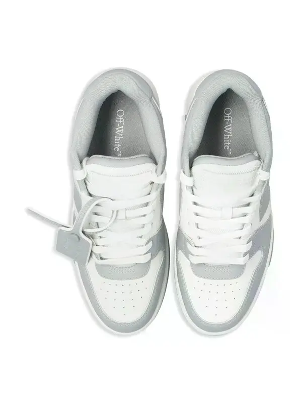 Off-White Out Of Office Leather Sneakers - Grey