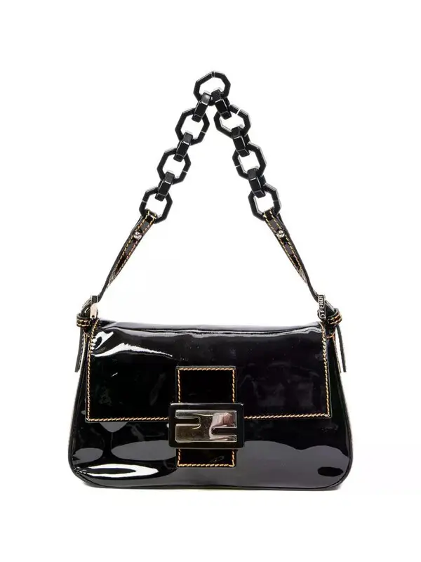 Fendi Mini Baguette Shoulder Bag