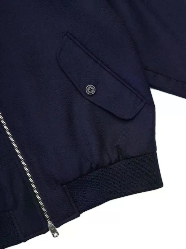 SELECTED Zip-up Patch-pocket Jacket
