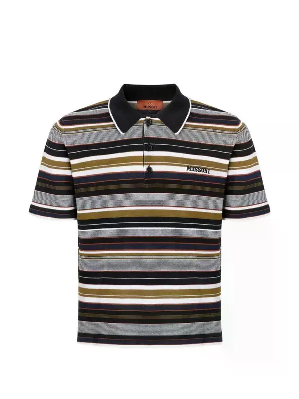 Missoni Logo-embroidered Polo Shirt