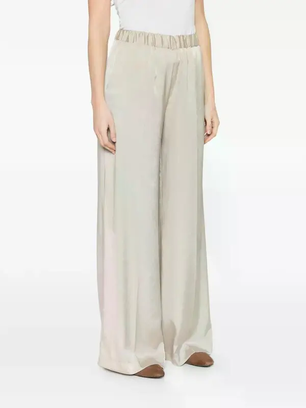 P.a.r.o.s.h Elasticated-waist Palazzo Pants