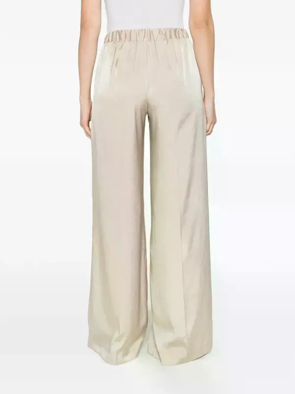 P.a.r.o.s.h Elasticated-waist Palazzo Pants
