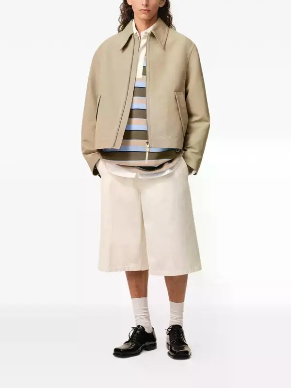 AMI Paris Cotton Zipped Jacket