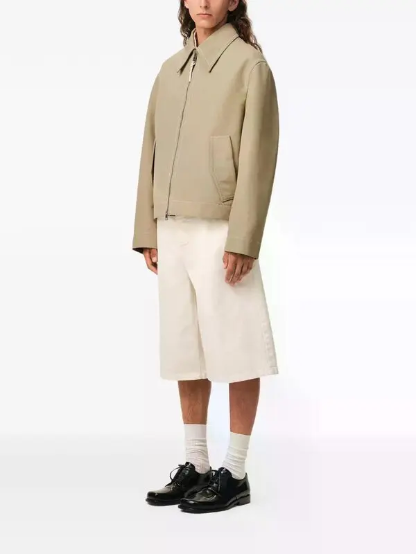 AMI Paris Cotton Zipped Jacket