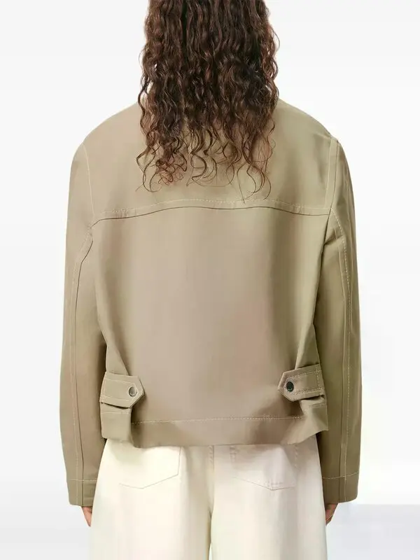 AMI Paris Cotton Zipped Jacket