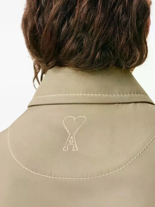 AMI Paris Cotton Zipped Jacket