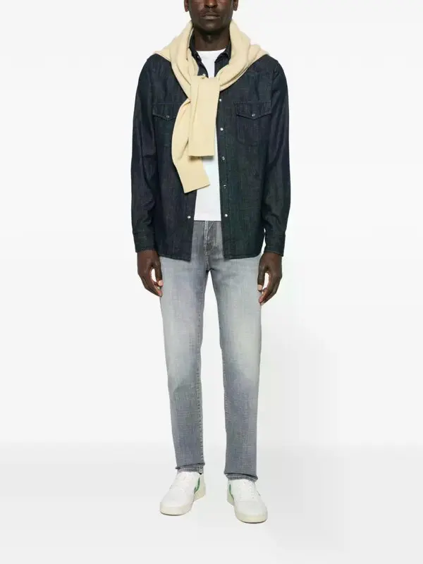 Jacob Cohen Buttoned Shirt - Blue
