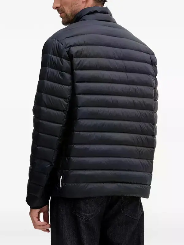 Armani Exchange Quilted Zip Jacket - Blue
