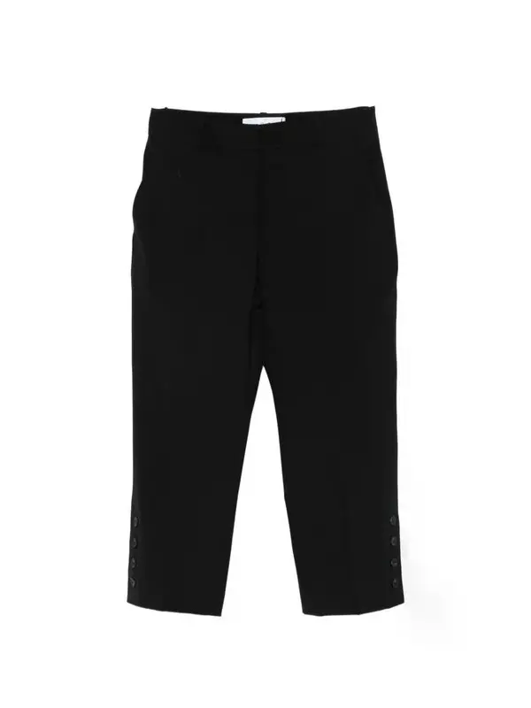 IRO PARIS Button-embellished Trousers - Black