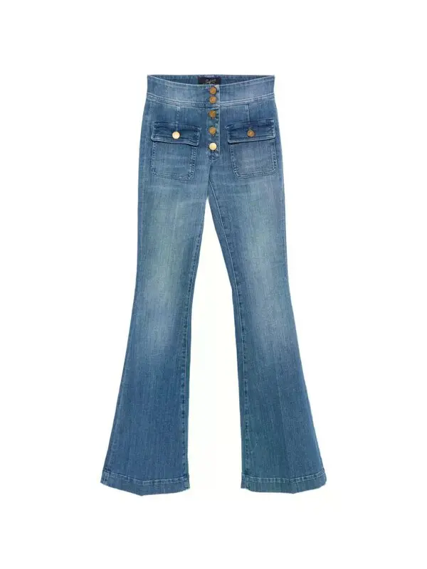 Seafarer Anais Button Patch Pocket Denim