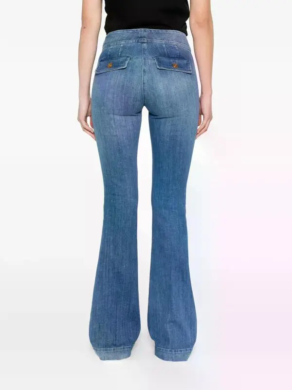 Seafarer Anais Button Patch Pocket Denim