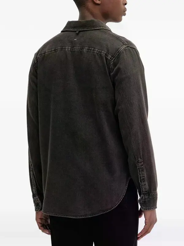 Rag & Bone Buttoned Pocket Overshirt - Brown