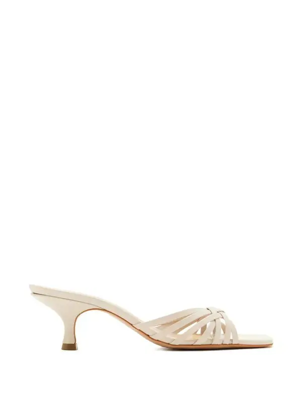 Schutz Tara Braided-strap Sandals - Neutrals