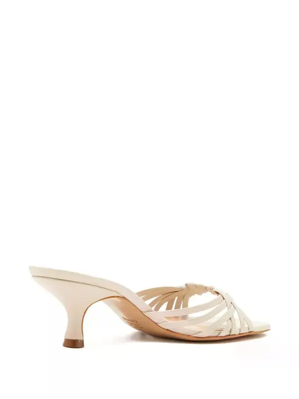 Schutz Tara Braided-strap Sandals - Neutrals