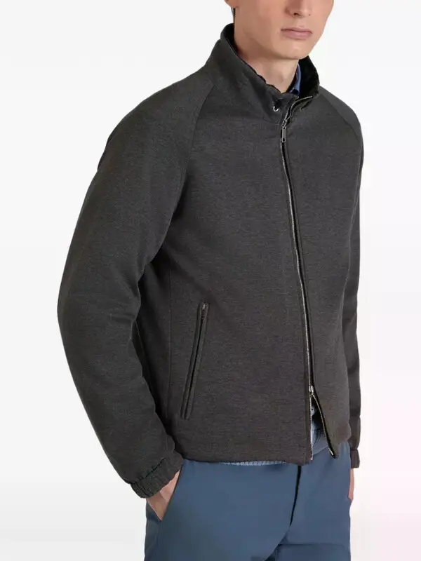 SLOWEAR Reversible Taffeta Blouson Jacket