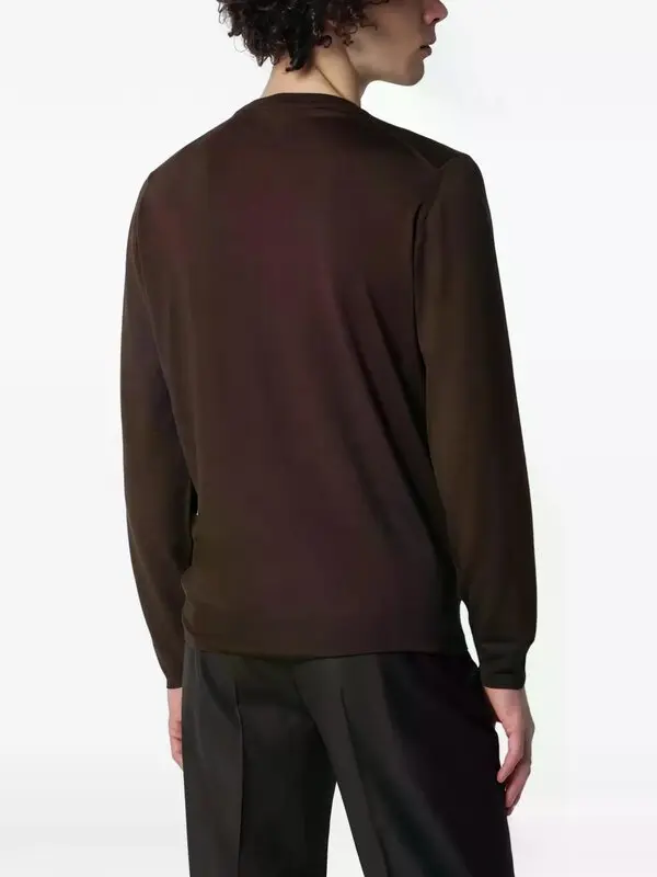 DRUMOHR Crew Neck Fine Knit Sweater