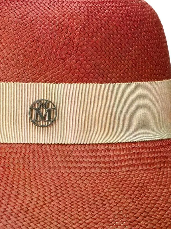 MAISON MICHEL Blanche Straw Hat