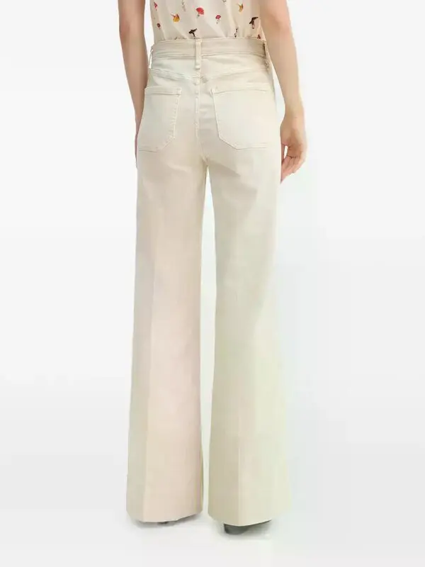 Rag & Bone Chain-detail Flared Jeans