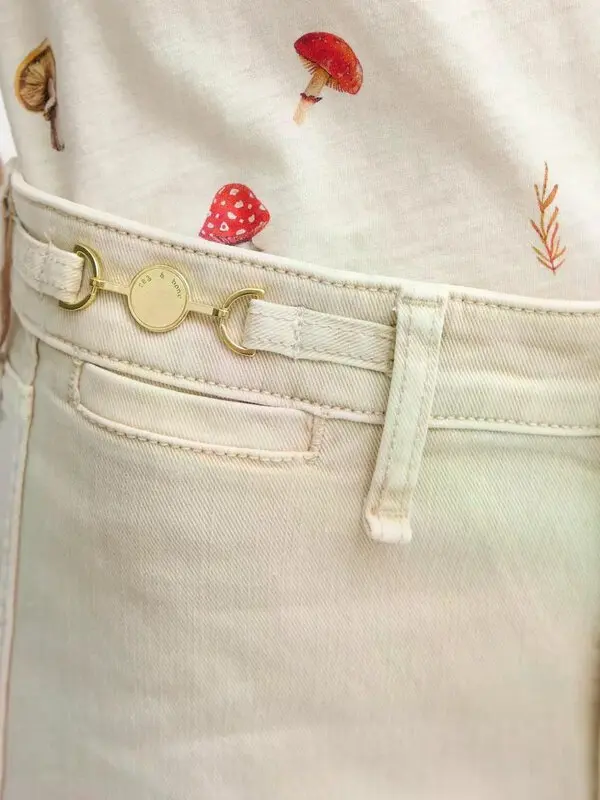 Rag & Bone Chain-detail Flared Jeans