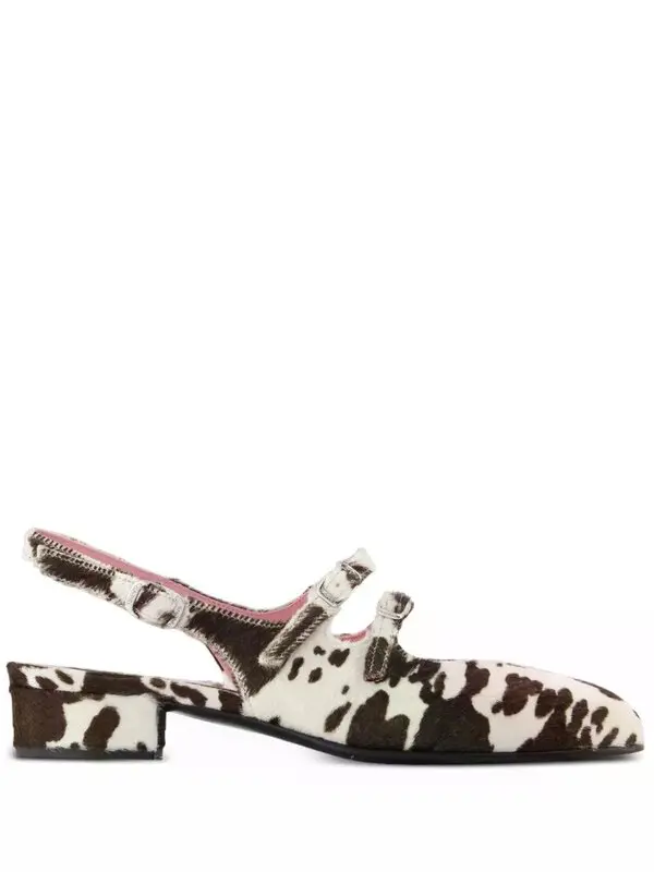 CAREL Peche Slingback Pumps - Brown