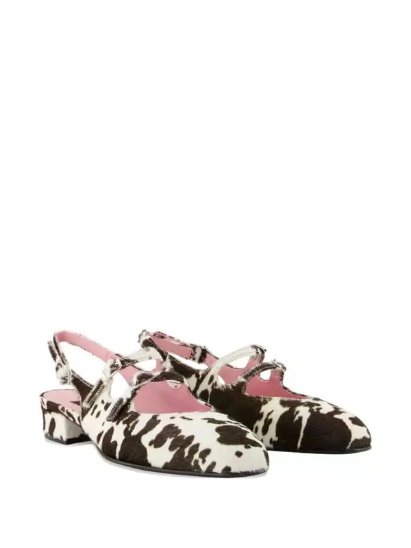 CAREL Peche Slingback Pumps - Brown