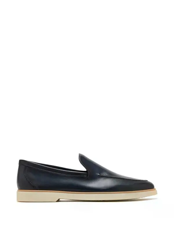 Magnanni Slip-on Loafers - Blue