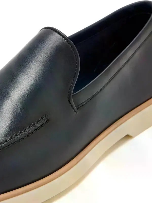Magnanni Slip-on Loafers - Blue