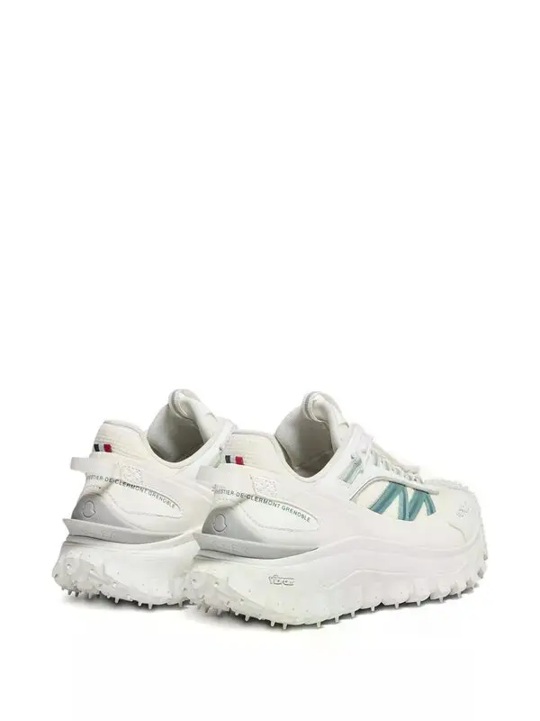 Moncler Lace-up Sneakers With Rubber Sole