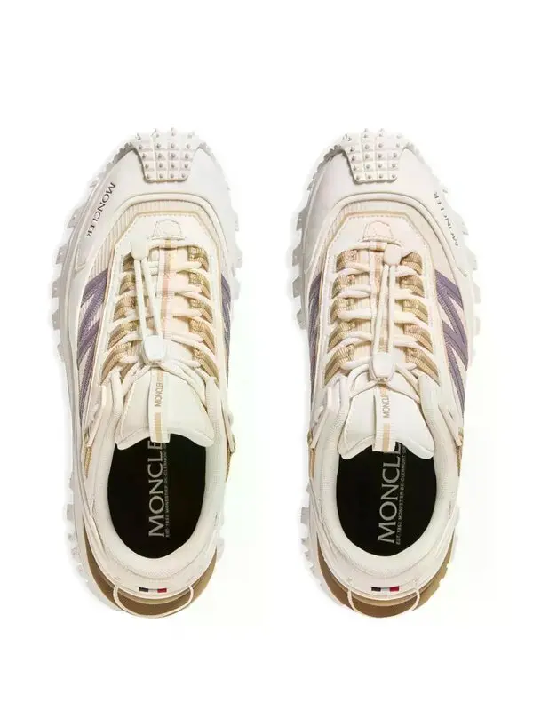 Moncler Logo Detail Sneakers - Neutrals