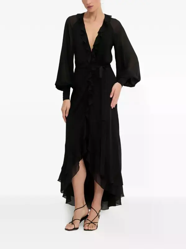 Bardot Kassia Ruffled Midi Dress